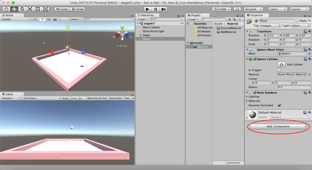 Unityでゲームを作る-その3 – グローディア株式会社